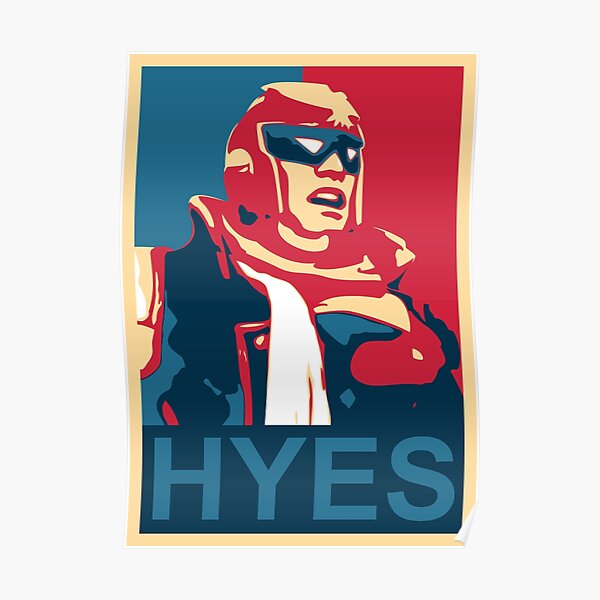 "HYES! - Captain Falcon Poster" Poster for Sale by Christopher Davis ...
