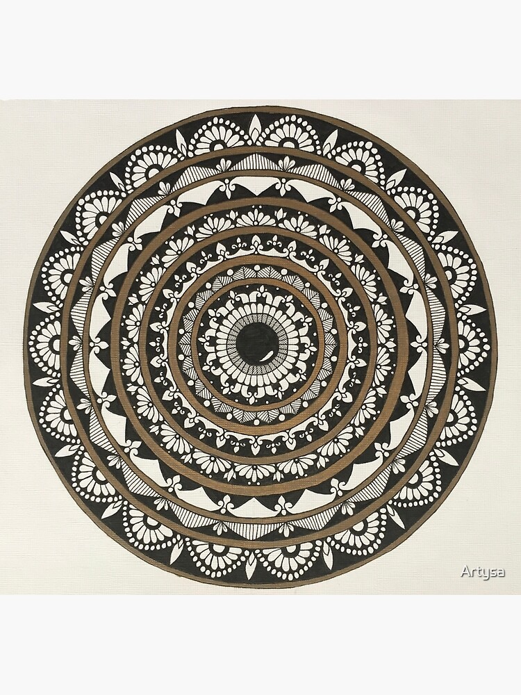 "Interdesign Mandala" Poster by Artysa | Redbubble