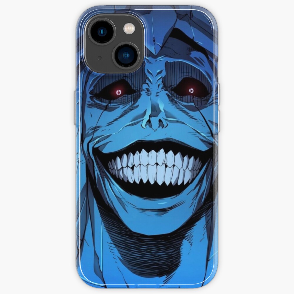 "Solo leveling smiling statue." iPhone Case for Sale by Weedyff | Redbubble