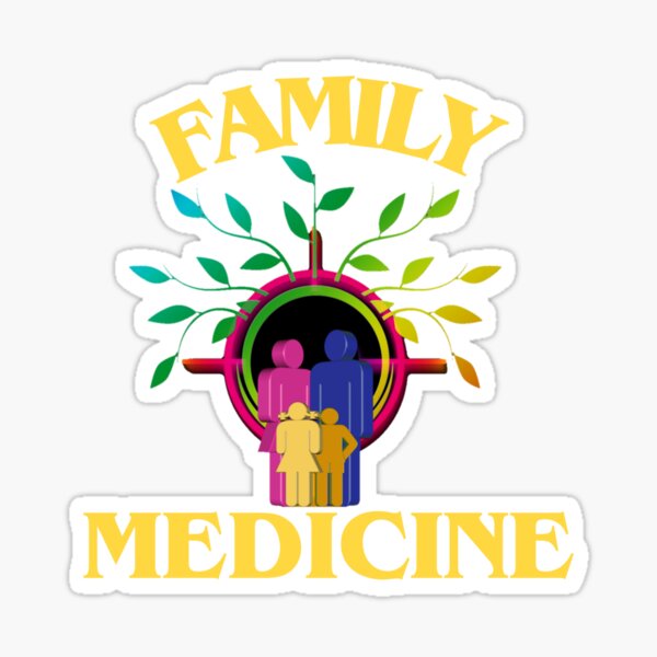 "family medicine. family. tree" Sticker by doctors-apparel | Redbubble