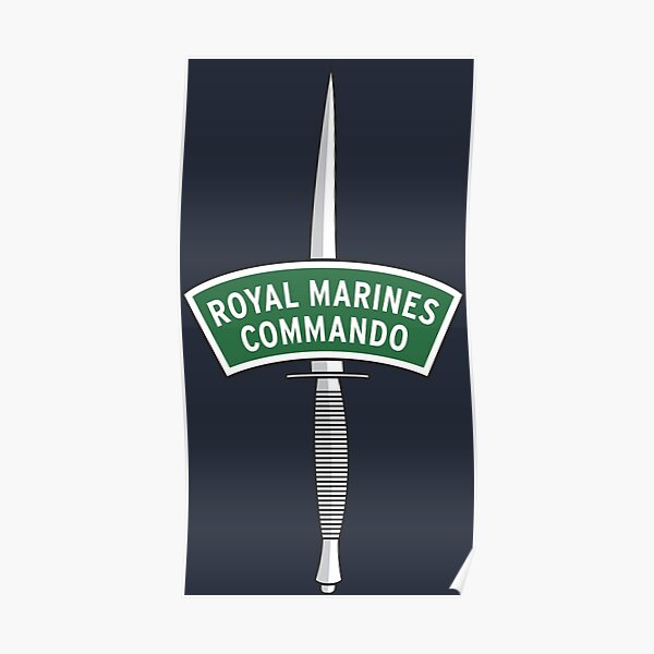 "Royal Marine Commandos" Poster for Sale by aliberalino | Redbubble