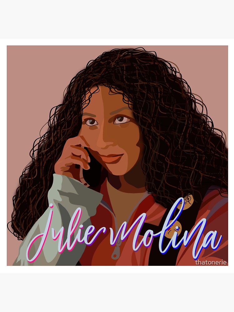 "Julie Molina Sticker" Poster for Sale by thatonerie | Redbubble