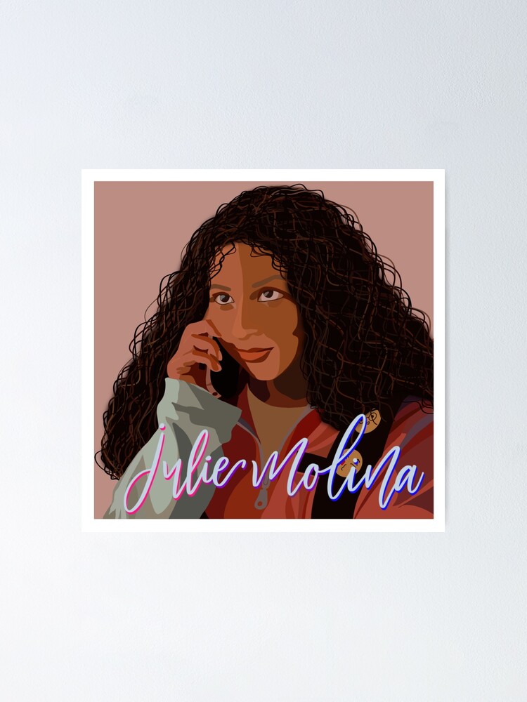 "Julie Molina Sticker" Poster for Sale by thatonerie | Redbubble