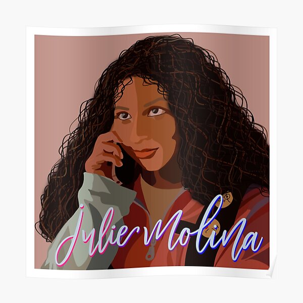 "Julie Molina Sticker" Poster for Sale by thatonerie | Redbubble