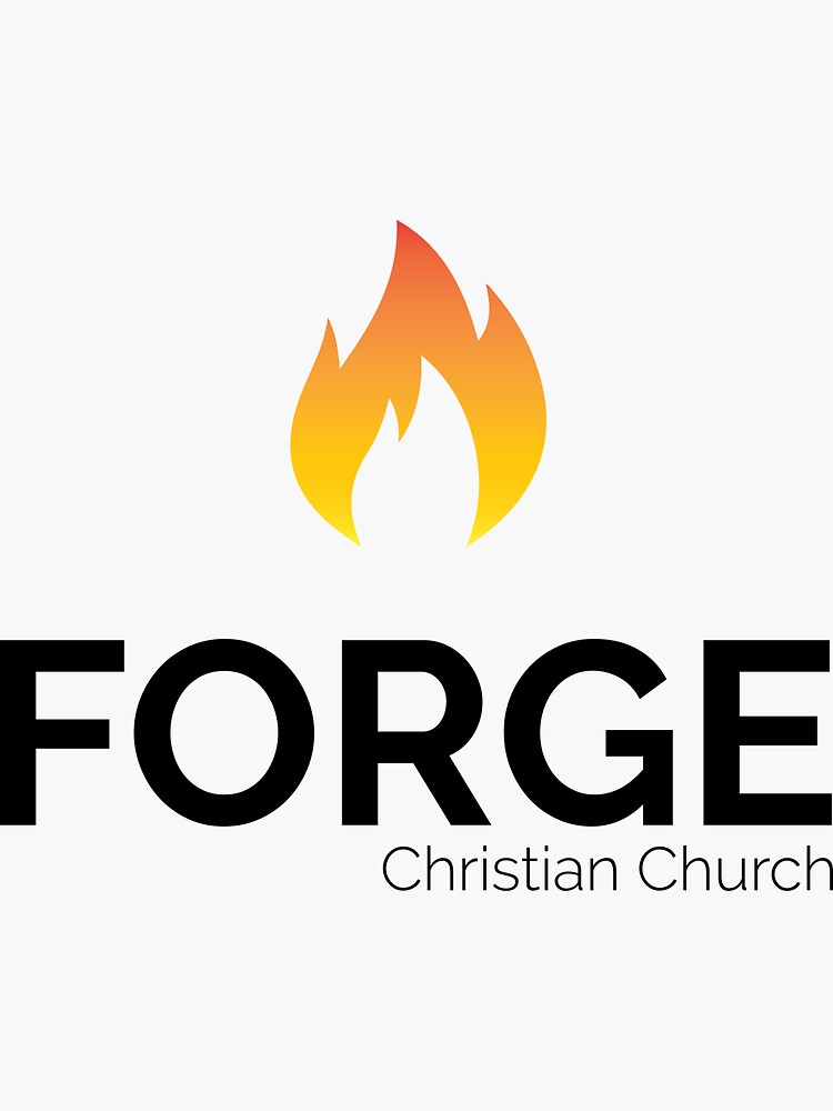 "Forge Logo" Sticker for Sale by forge-church | Redbubble