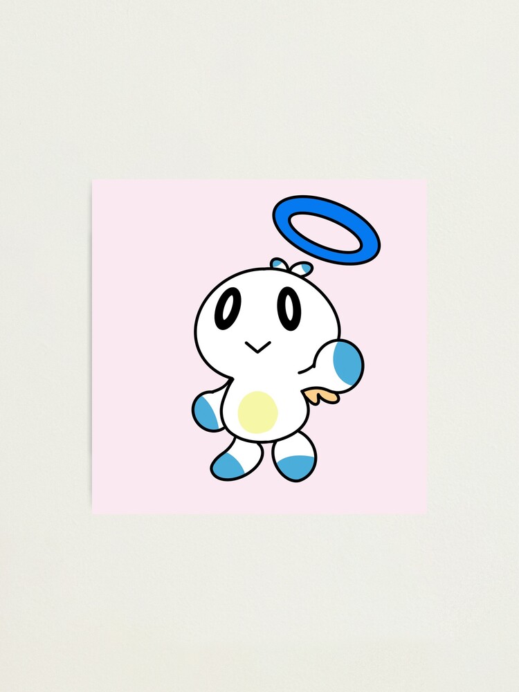 "Sega sonic the hedgehog hero angel Chao" Photographic Print by ...