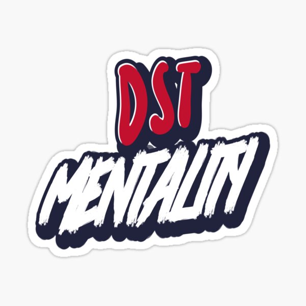 "DST MENTALITY" Sticker for Sale by gtsevryday | Redbubble
