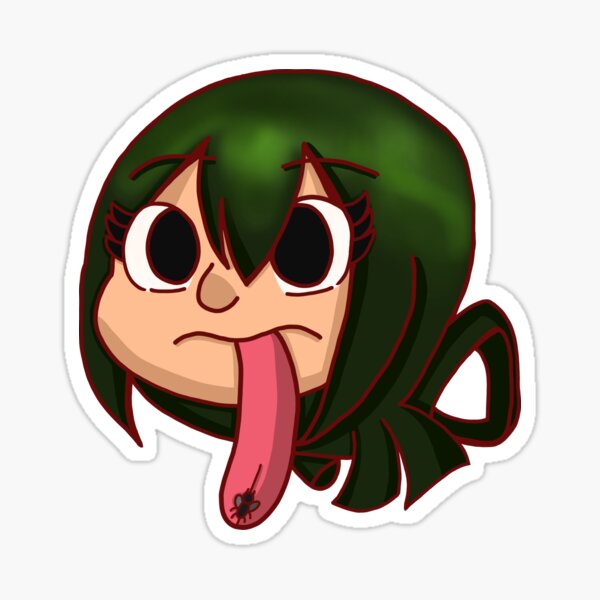 "Froppy Girl" Sticker for Sale by masterbuttercup | Redbubble