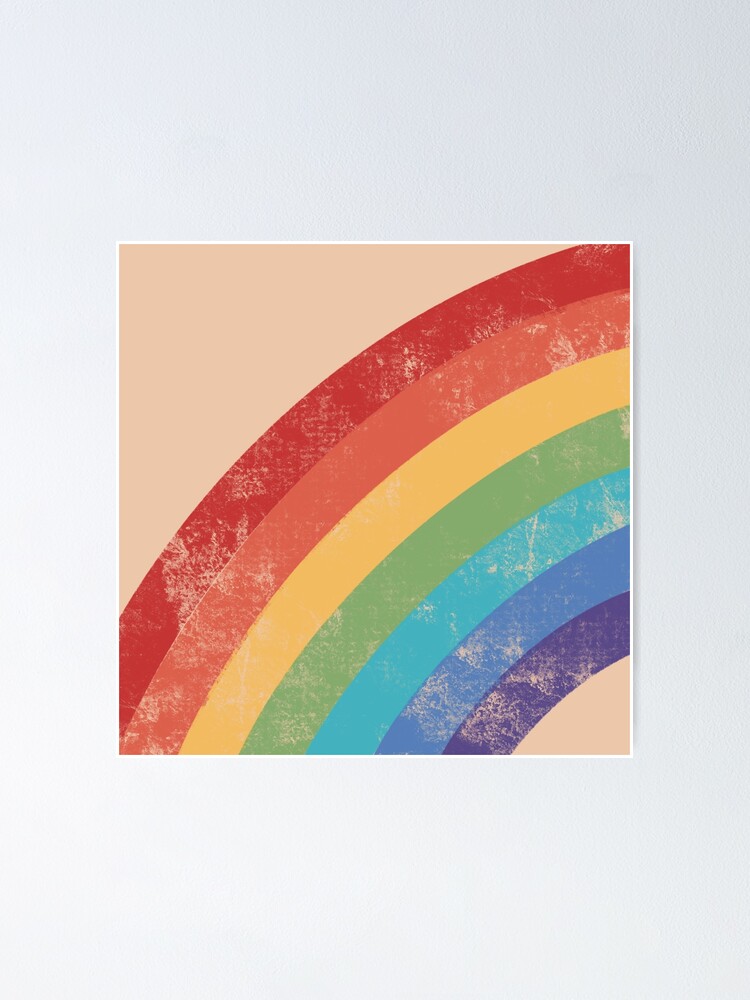 "rainbow pastel" Poster by tiredninny | Redbubble