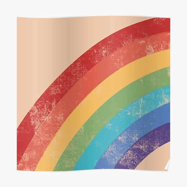 "rainbow pastel" Poster by tiredninny | Redbubble