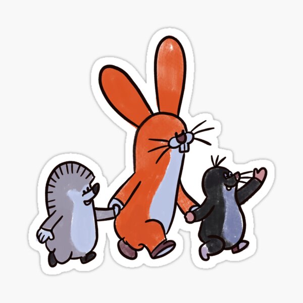 Little Mole Stickers | Redbubble
