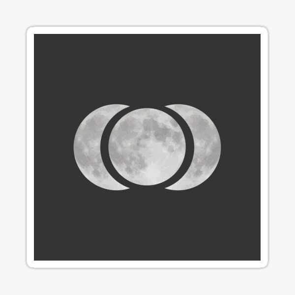 "Neona trimoon logo" Sticker for Sale by MissNeona | Redbubble
