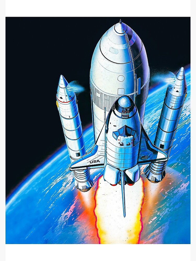 "Space Shuttle Art " Spiral Notebook for Sale by Star-Citizen | Redbubble