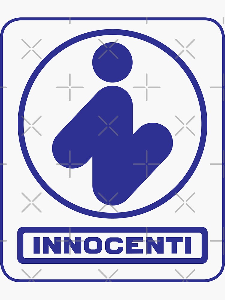 "Vintage Innocenti emblem 1970's - Innocenti Mini, Lambretta - blue ...