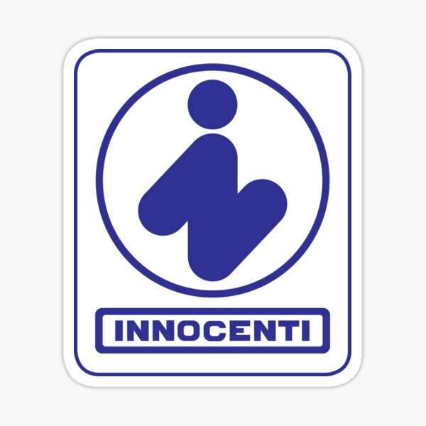 "Vintage Innocenti emblem 1970's - Innocenti Mini, Lambretta - blue ...