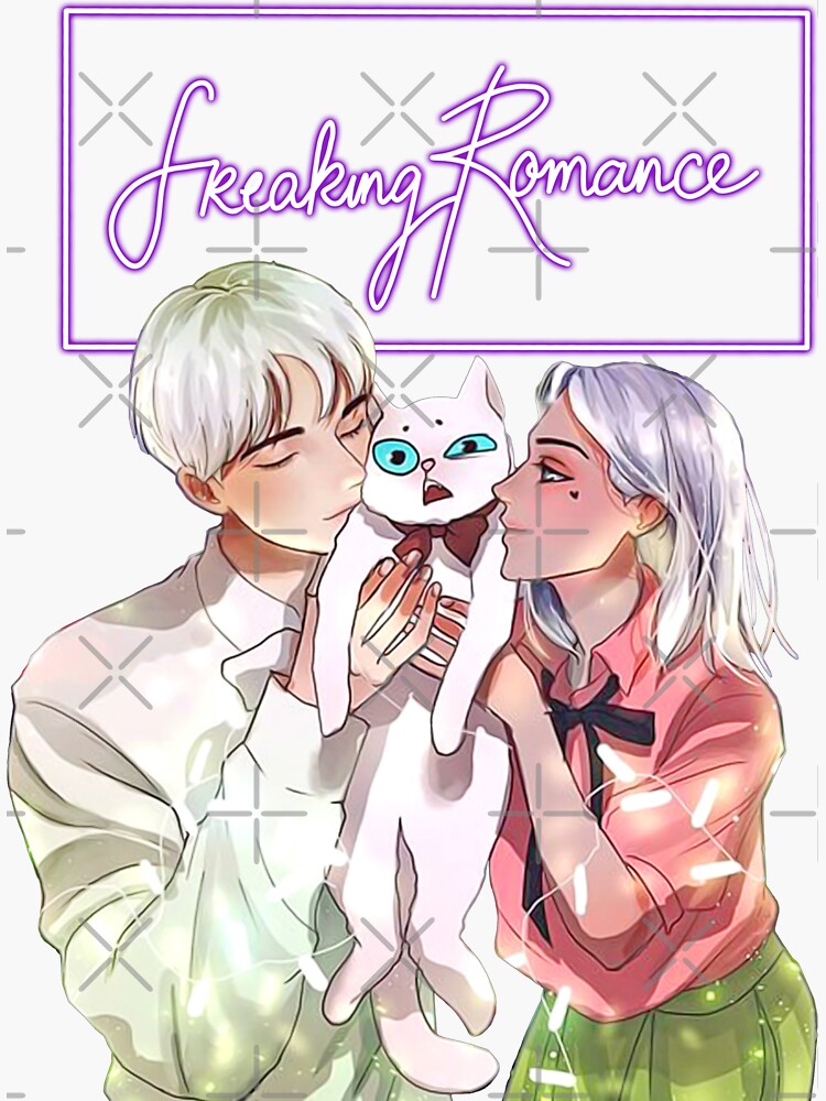 Freaking Romance Zelan Zylith And Mr Purrfect Sticker For Sale By Zoraxlove Redbubble