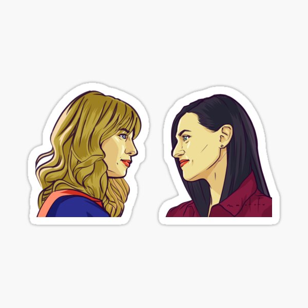 "Supercorp Comic" Sticker by malotofv | Redbubble