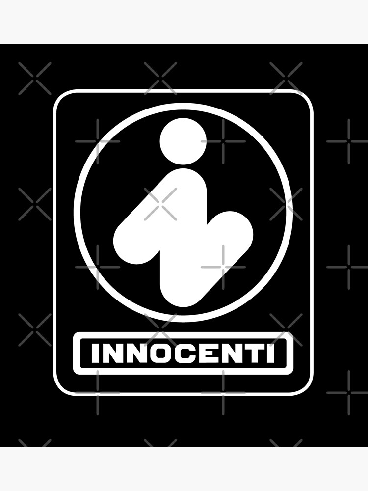 "Vintage Innocenti emblem 1970's - Innocenti Mini, Lambretta - white ...