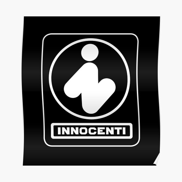 "Vintage Innocenti emblem 1970's - Innocenti Mini, Lambretta - white ...