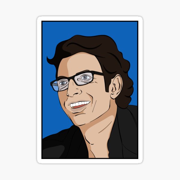 "Malcolm" Sticker for Sale by Deanomite85 | Redbubble