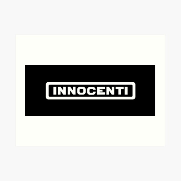 "Vintage Innocenti logo 1960-70's - Innocenti Mini, Lambretta - white ...