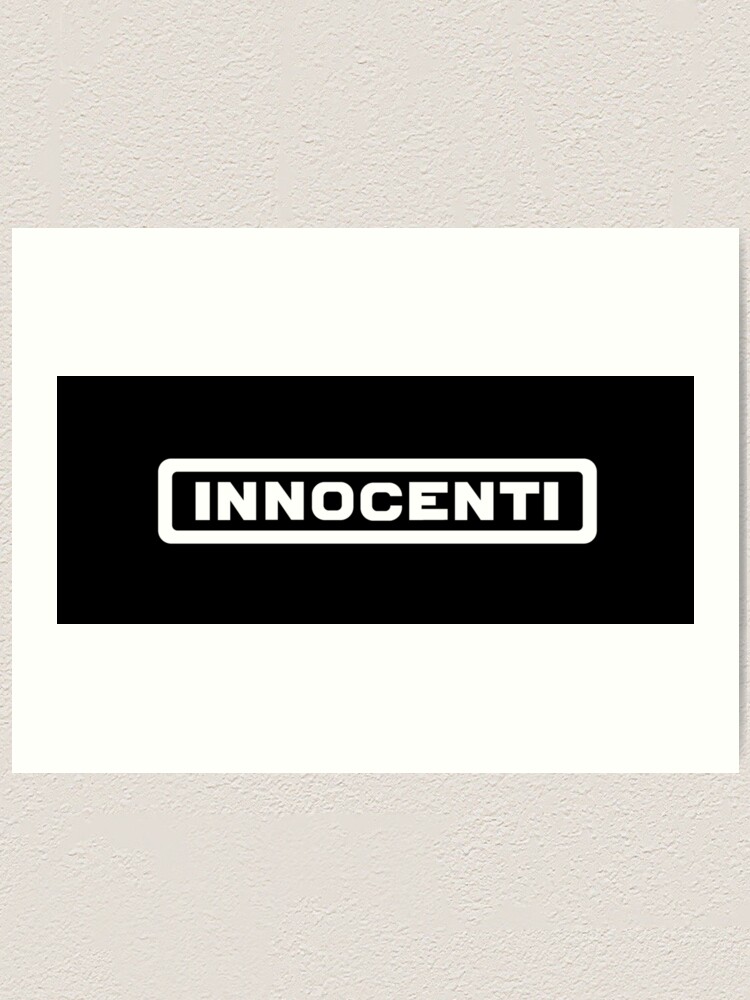 "Vintage Innocenti logo 1960-70's - Innocenti Mini, Lambretta - white ...