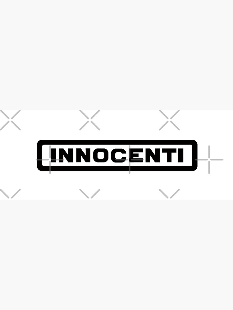 "Vintage Innocenti logo 1960-70's - Innocenti Mini, Lambretta - black ...