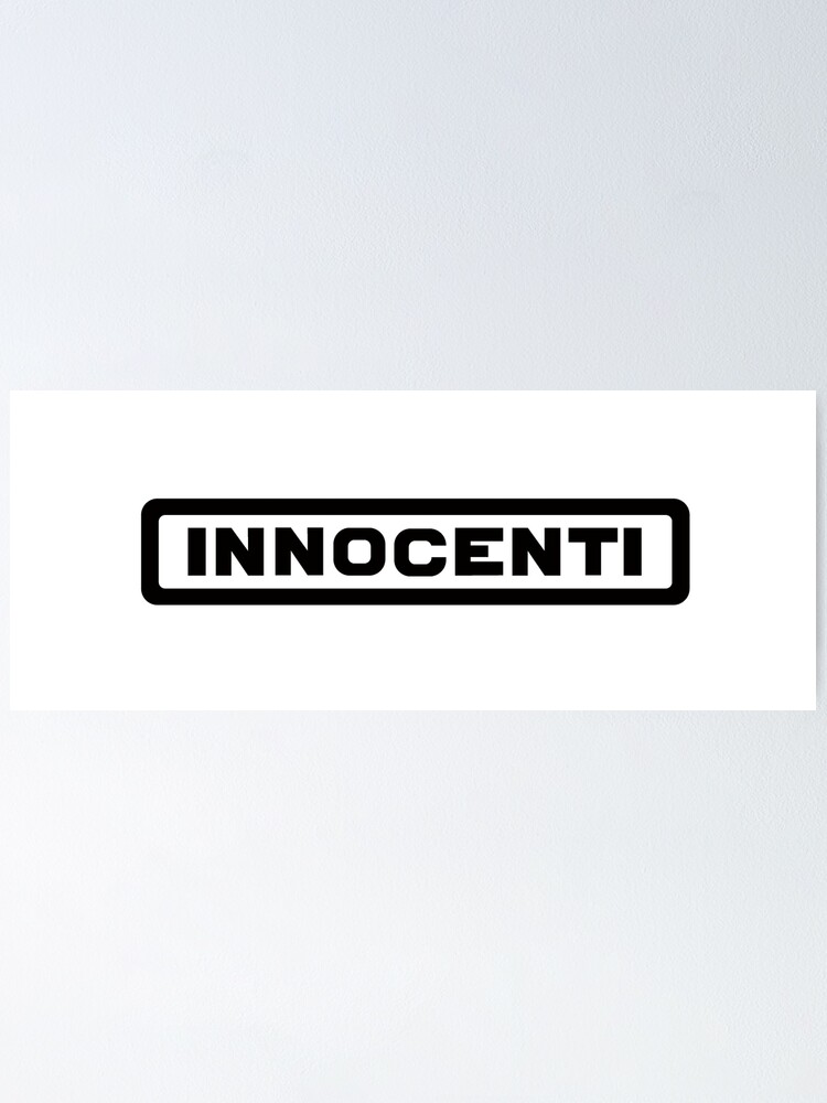 "Vintage Innocenti logo 1960-70's - Innocenti Mini, Lambretta - black ...