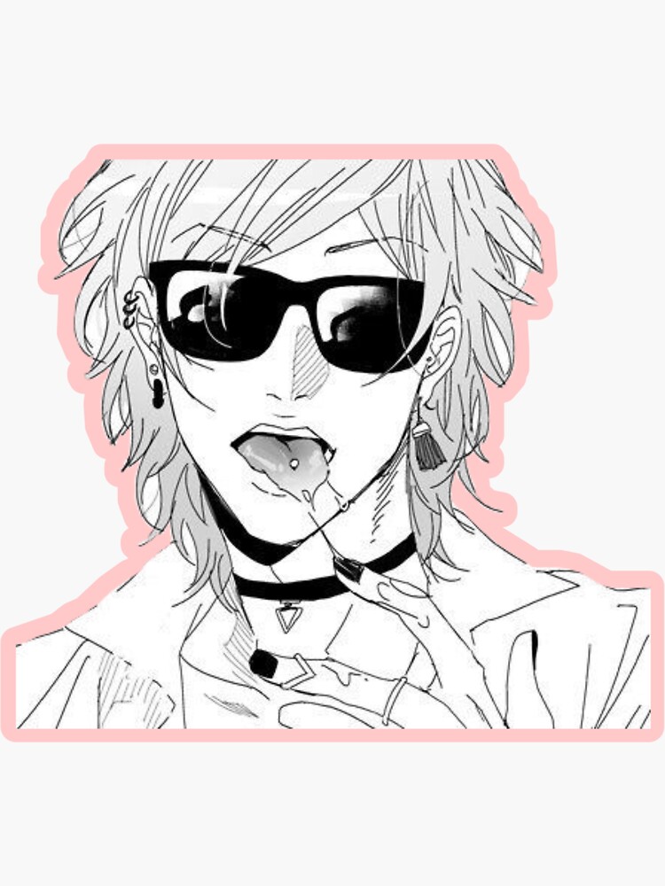 "Pink YBC Boy" Sticker for Sale by mimiyonn | Redbubble