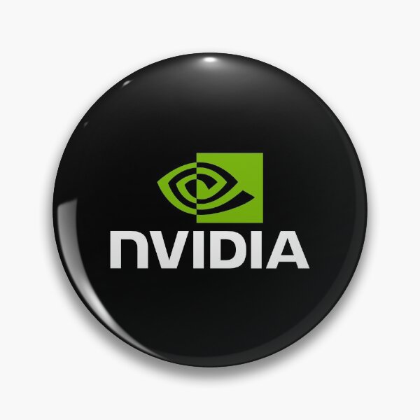 "Nvidia" Pin for Sale by brokenkneestees | Redbubble