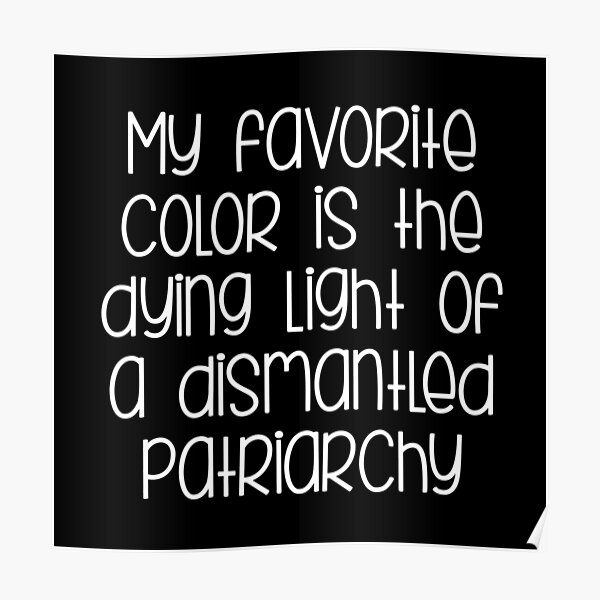 "My favorite color " Poster for Sale by 3RabbitsDesign | Redbubble