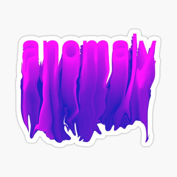 "anomaly" Sticker by TID-E | Redbubble