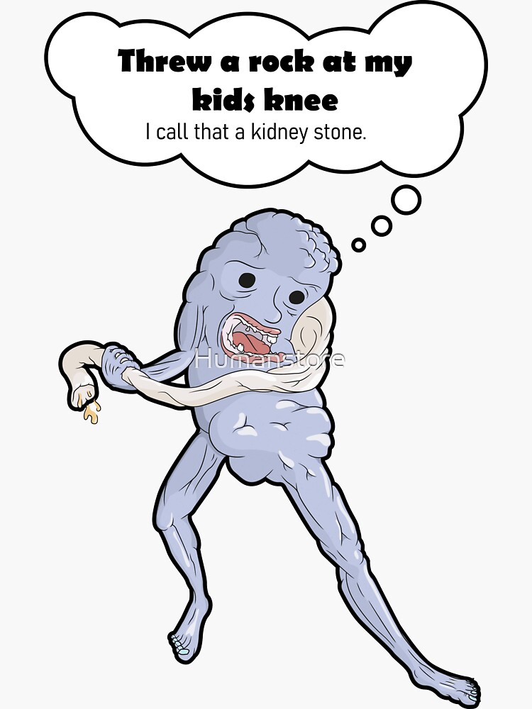 "Dad Jokes Kidney part 4" Sticker for Sale by Humanstore | Redbubble