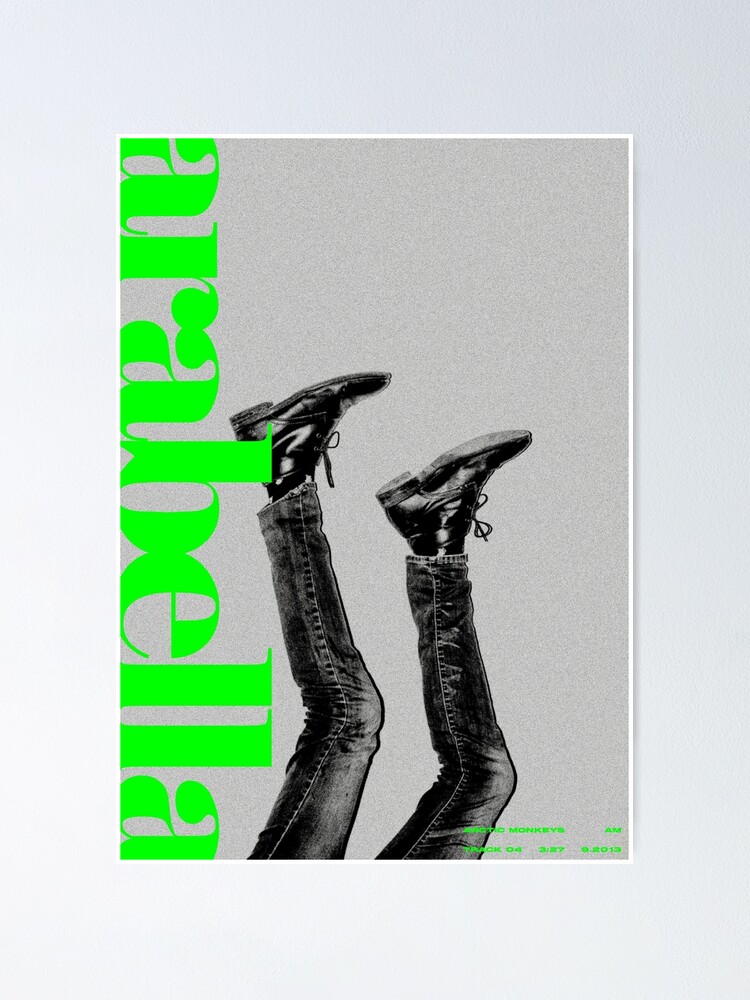 "arabella-arctic monkeys" Poster by brightsouls | Redbubble