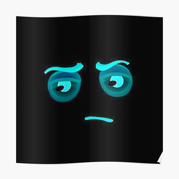 "Glum face" Poster for Sale by Beeffervescent | Redbubble