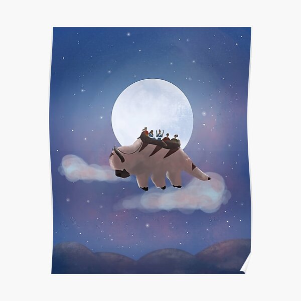 "Flying Avatar" Poster by sayeedakhair | Redbubble