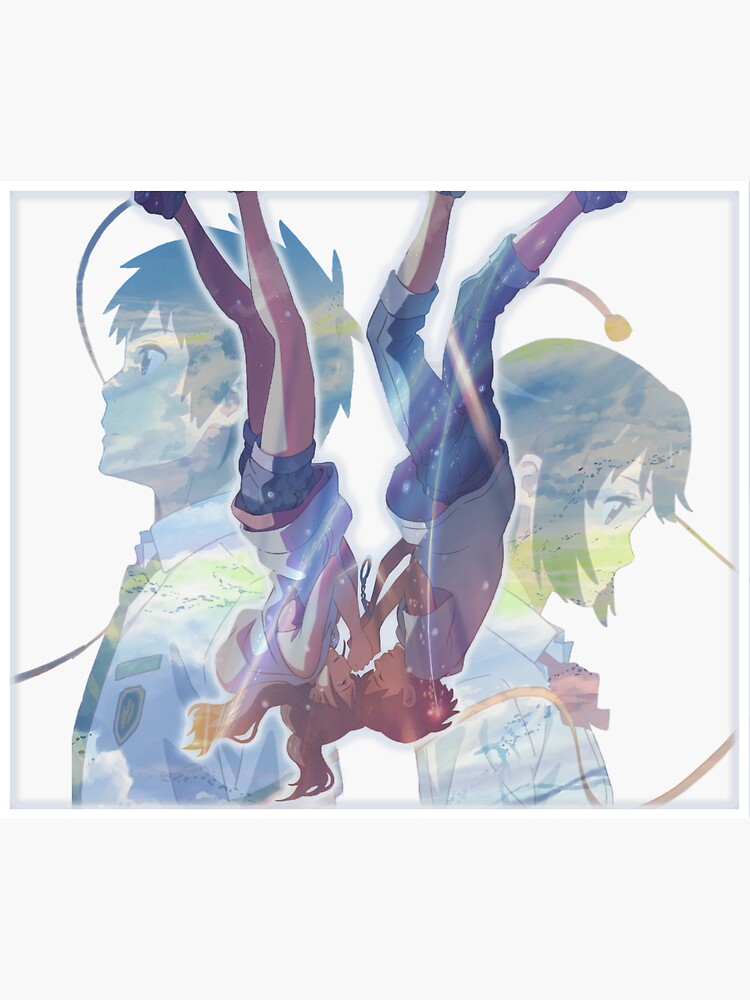 "Weathering With You X Your Name" Sticker by TweFor | Redbubble