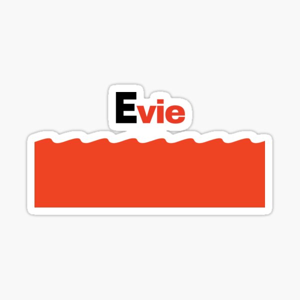 Evie Name Stickers | Redbubble