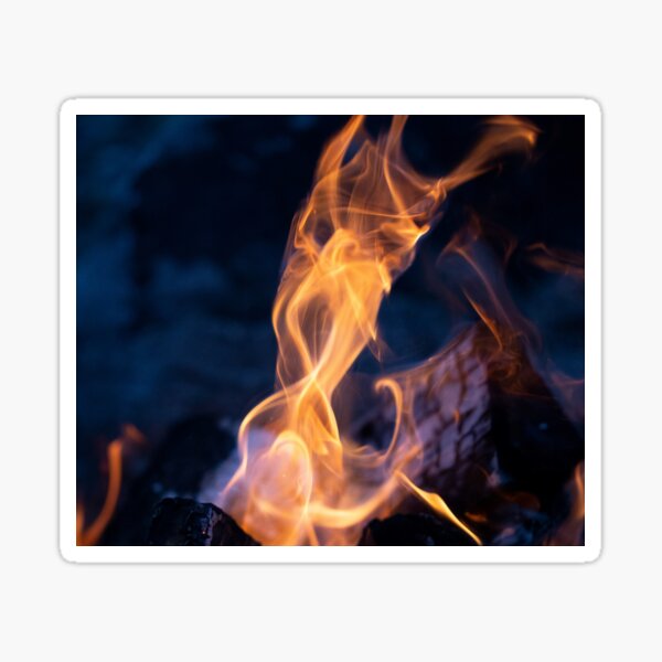 "Fire" Sticker for Sale by SanketPawar | Redbubble