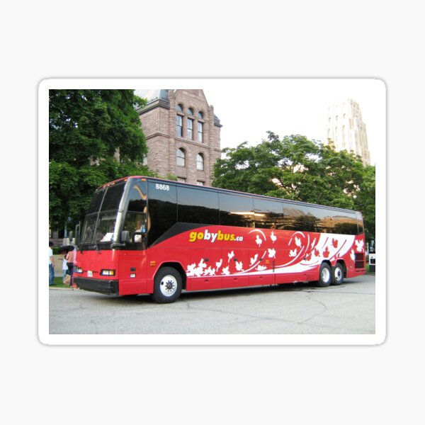 "Luxury Bus Excursion" Sticker by VinnysBoutique | Redbubble