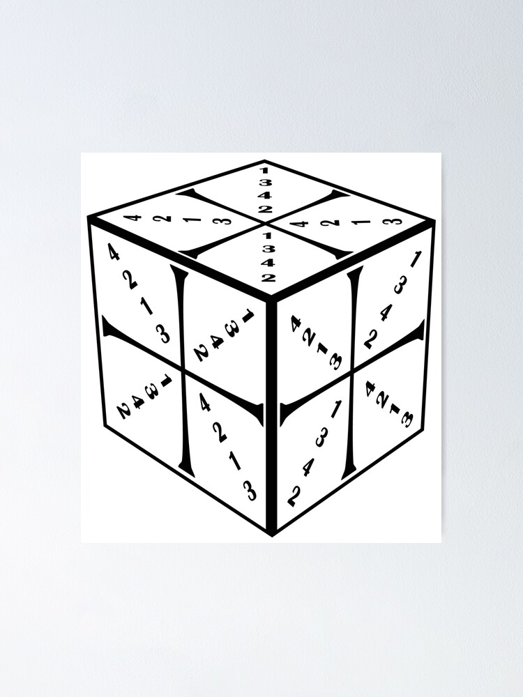"Meyer Square Cubed " Poster by emovendo | Redbubble