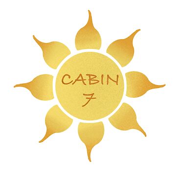 "Apollo Cabin Sticker" Sticker for Sale by starjoyart | Redbubble