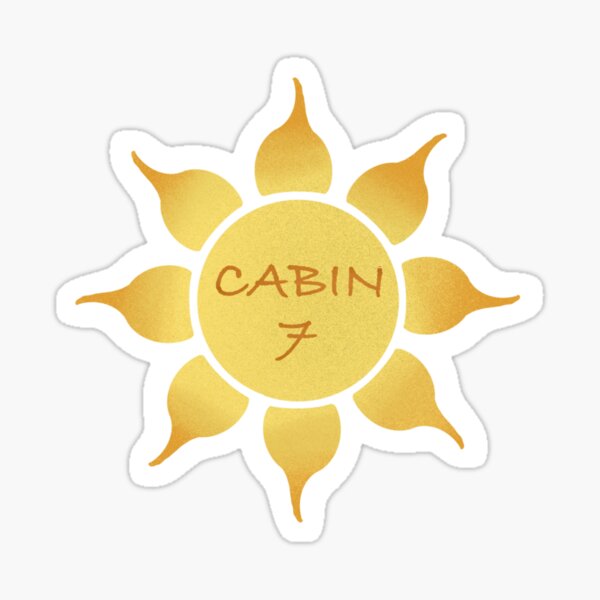 "Apollo Cabin Sticker" Sticker for Sale by starjoyart | Redbubble