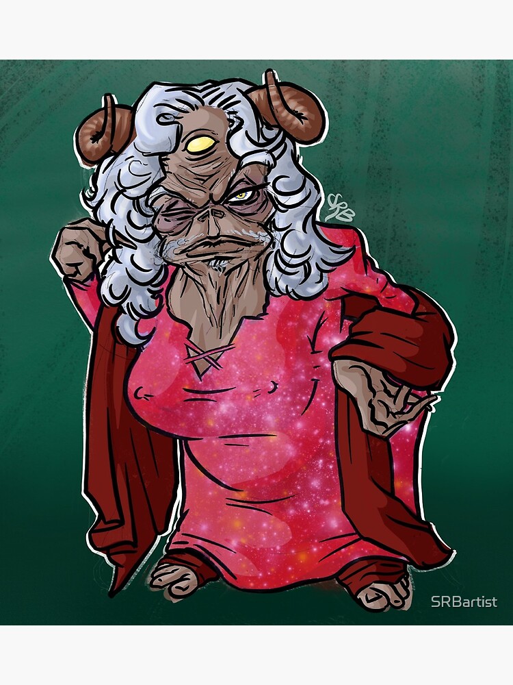 "Aughra - The Dark Crystal" Art Print by SRBartist | Redbubble