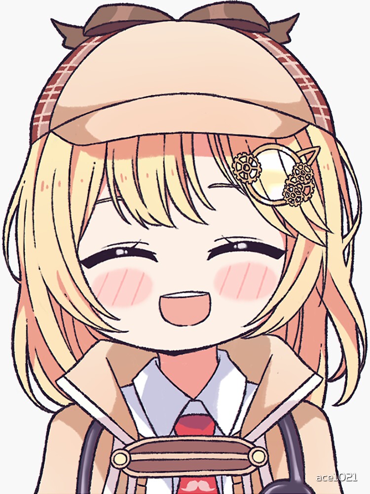 Pegatina «Watson Amelia Chibi» de ace1021 | Redbubble