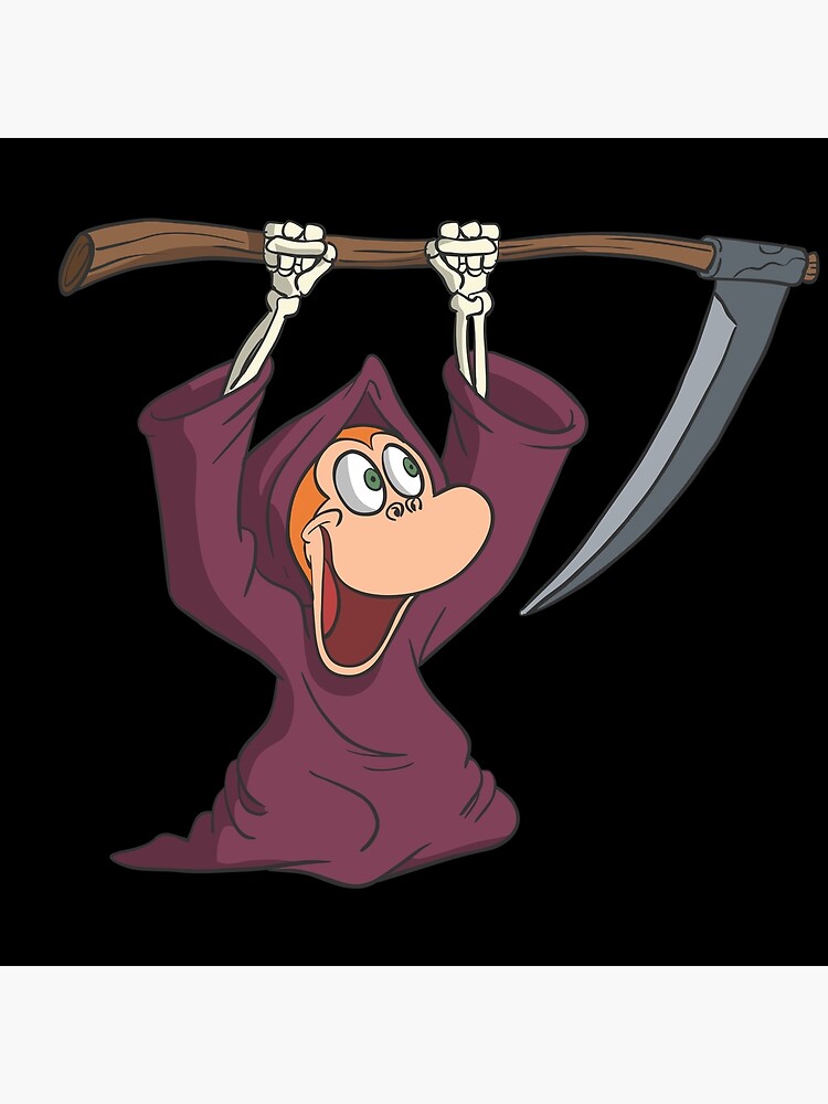 "Grim death reaper monkey scythe" Poster for Sale by Ansgar Hugo ...