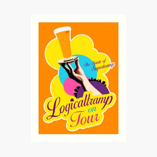 "Logicaltramp on tour (bubble design)" Art Print for Sale by ...