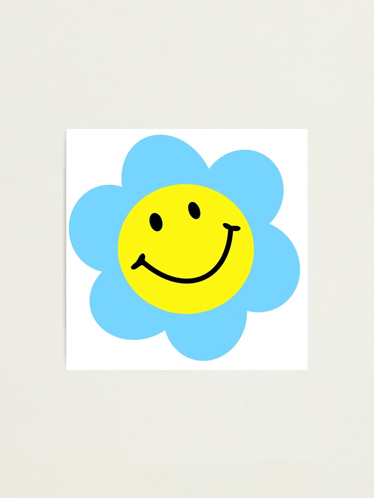 "indie smiley face" Photographic Print for Sale by sistermoiyaa | Redbubble