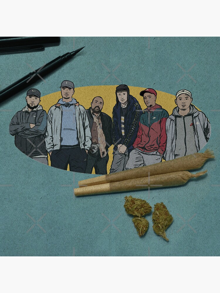 "Kurupt fm" Sticker for Sale by HotelAlfaPapa | Redbubble
