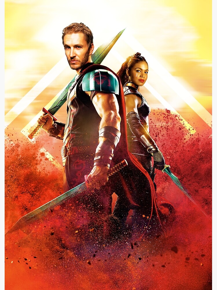 Póster «Vicley como Thor y Valkyrie» de madnephelite | Redbubble